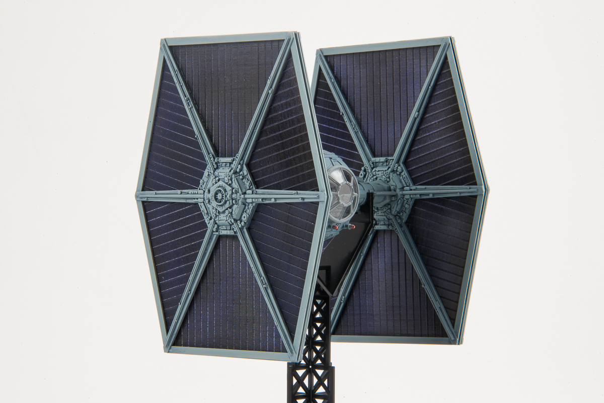 TIE trio (Fighter, Interceptor, Advanced) – VVS modelling