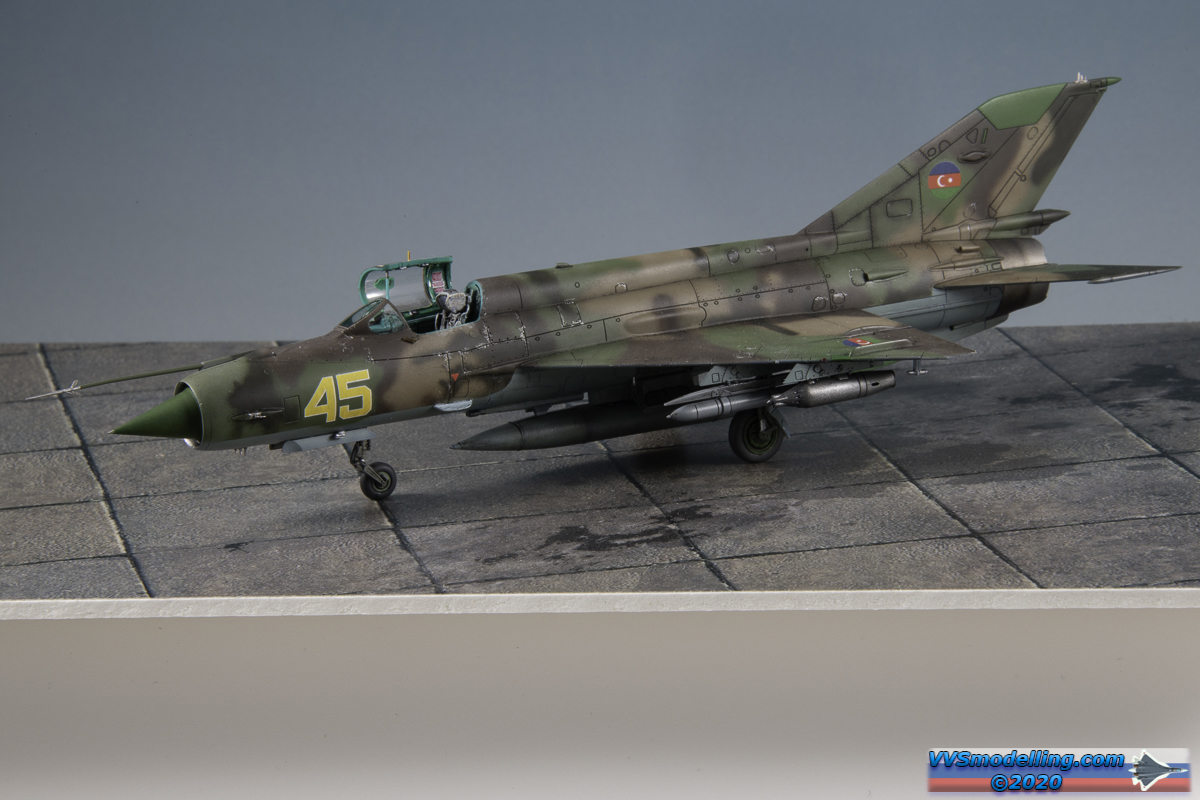 MiG-21SM ‘Fishbed-J’ – VVS modelling
