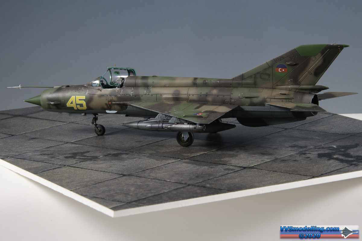 MiG-21SM ‘Fishbed-J’ – VVS modelling