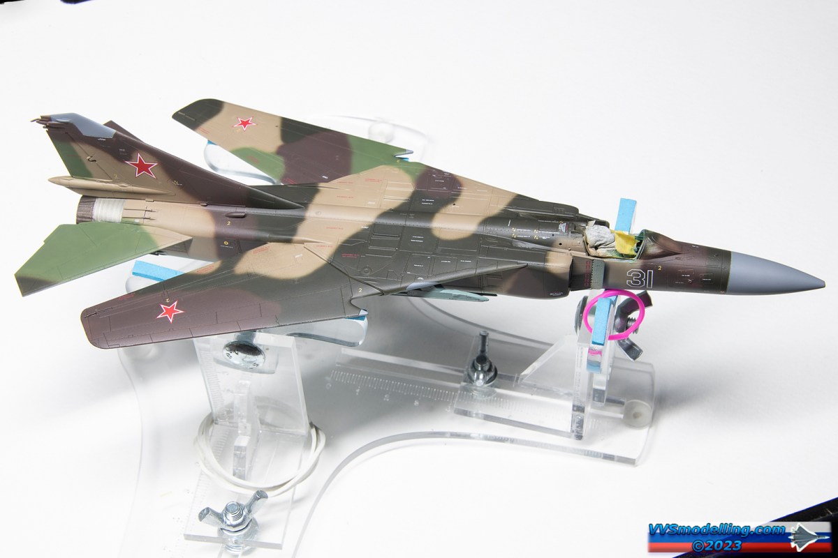 Clear Prop 1:72 MiG-23MLA ‘Flogger-G’ – build article – VVS modelling