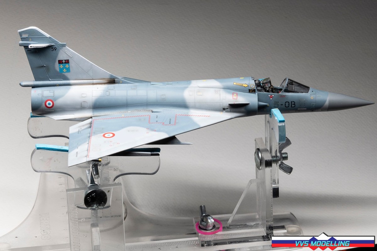 Modelsvit 1:72 Dassault Mirage 2000C – build article – VVS modelling