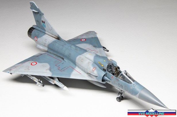 Modelsvit 1:72 Dassault Mirage 2000C – build article – VVS modelling